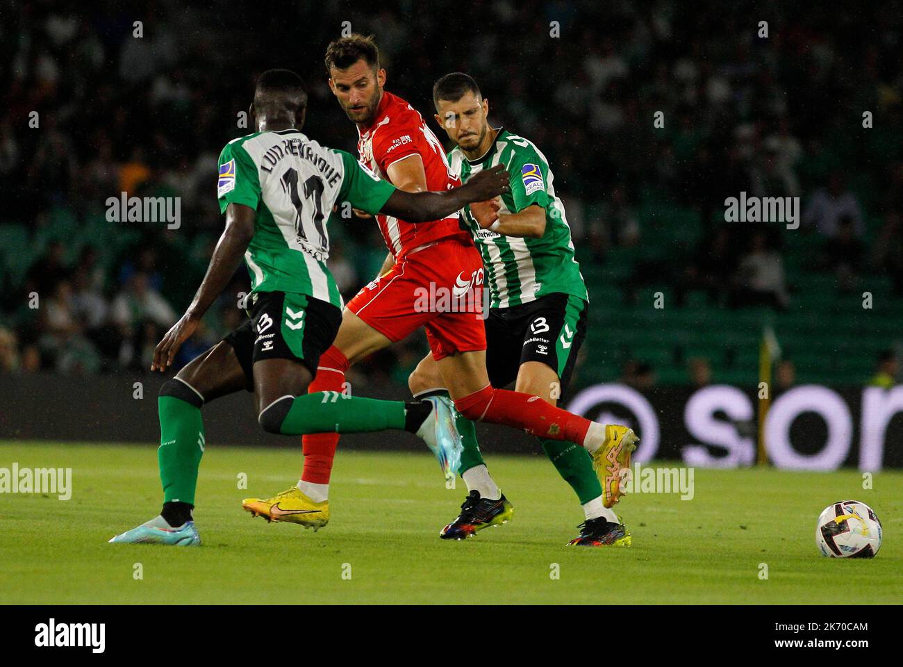 Sevilla, Spain. 16th Oct, 2022. Spanish La Liga soccer match Betis vs ...