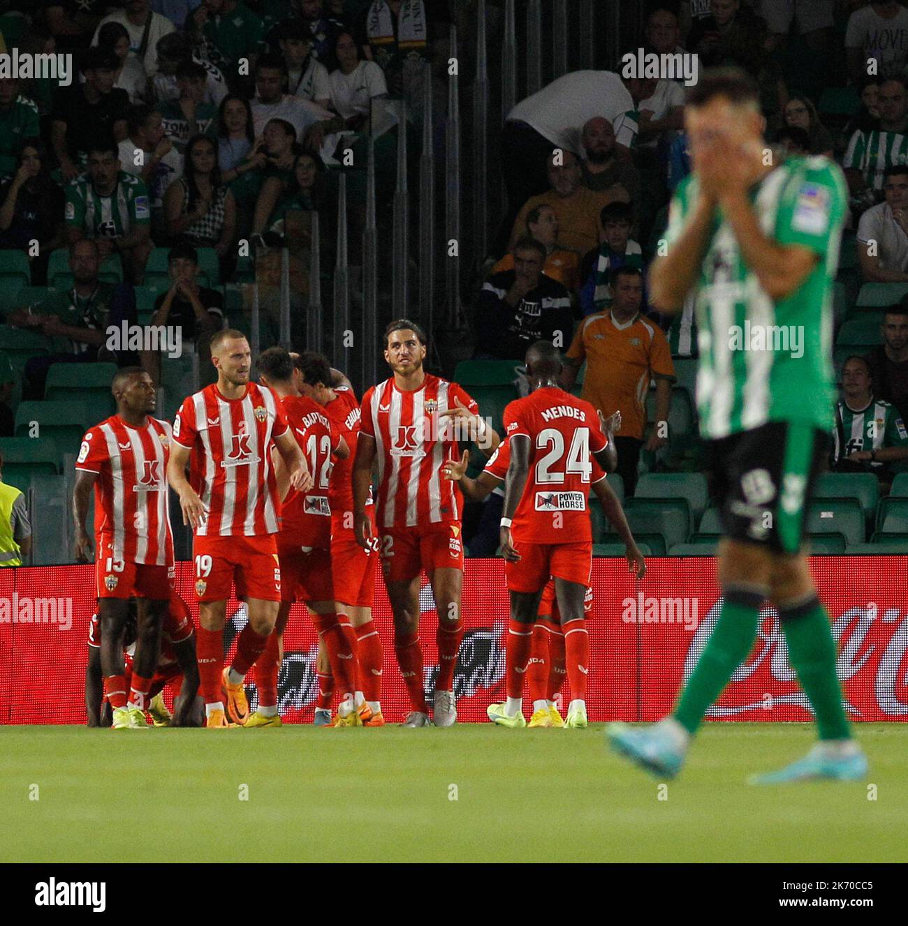Sevilla, Spain. 16th Oct, 2022. Spanish La Liga soccer match Betis vs ...