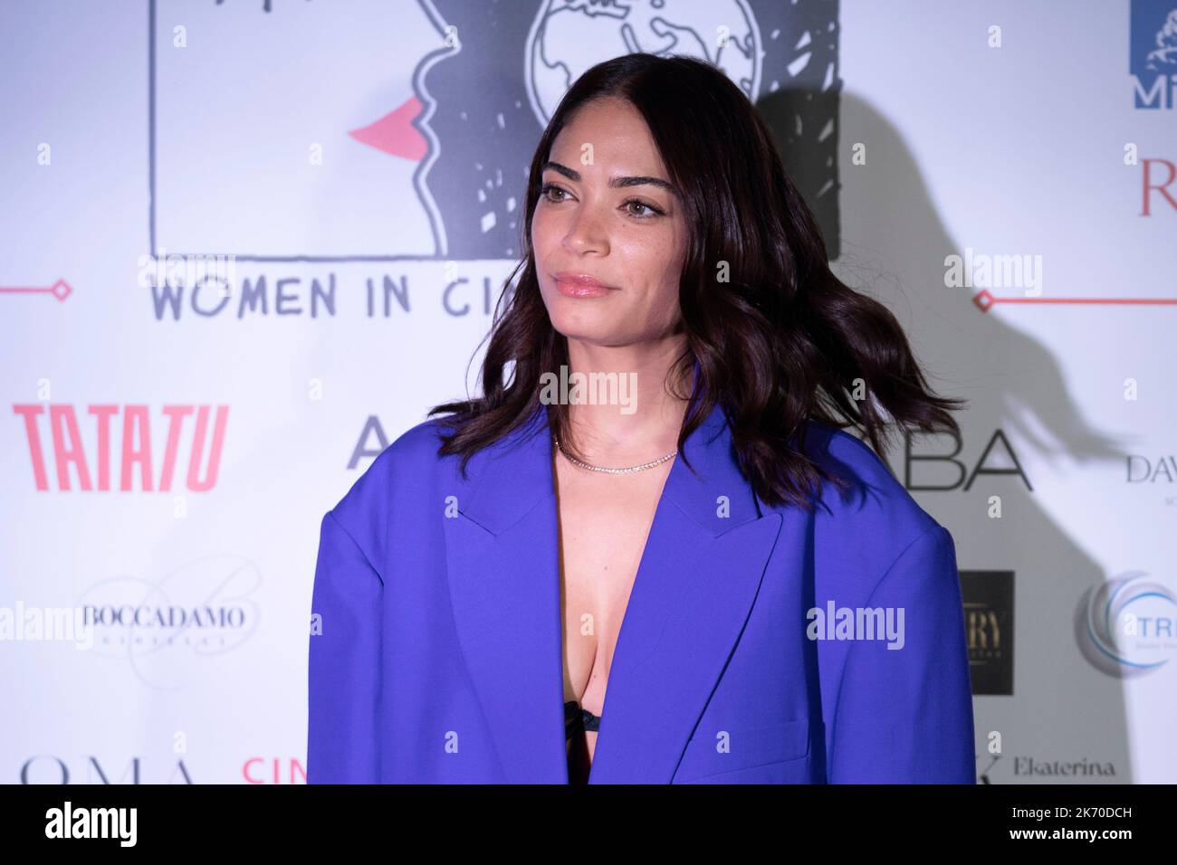 Rome, Italy, October 16, 2022 - Elodie attends at "Women in Cinema ...