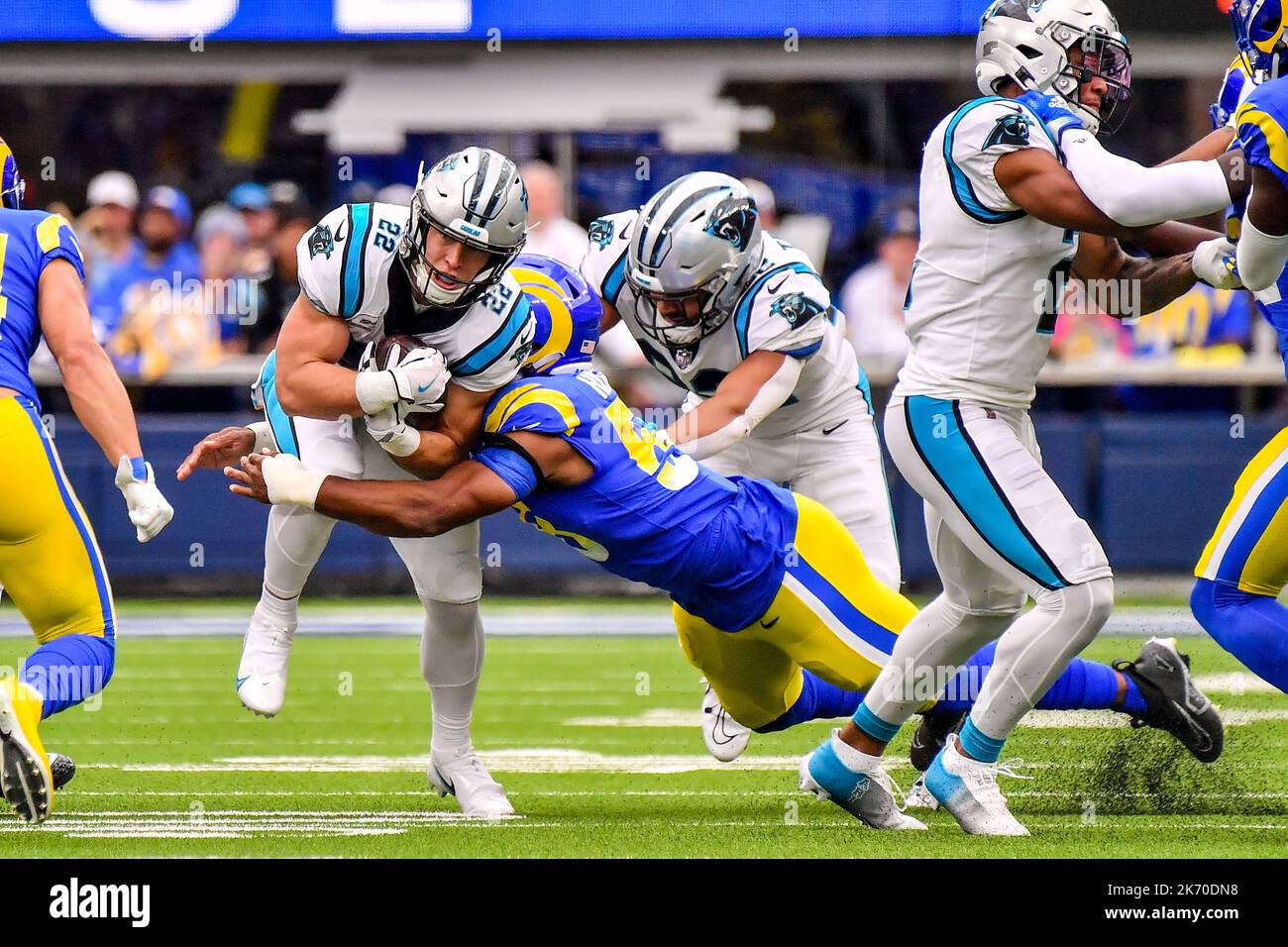 Mccaffrey rams 2022 hi-res stock photography and images - Alamy