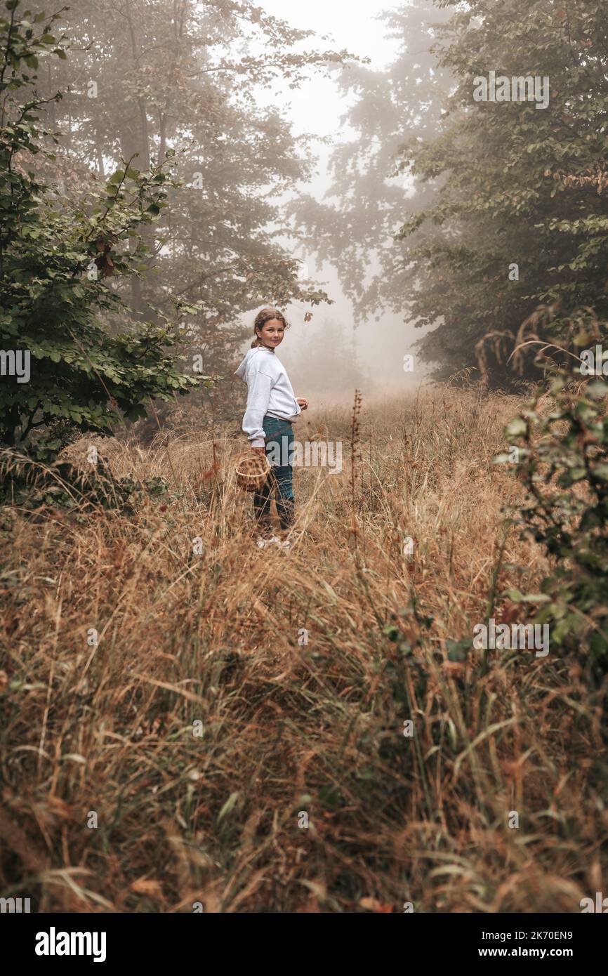 Person walk fresh air hi-res stock photography and images - Alamy