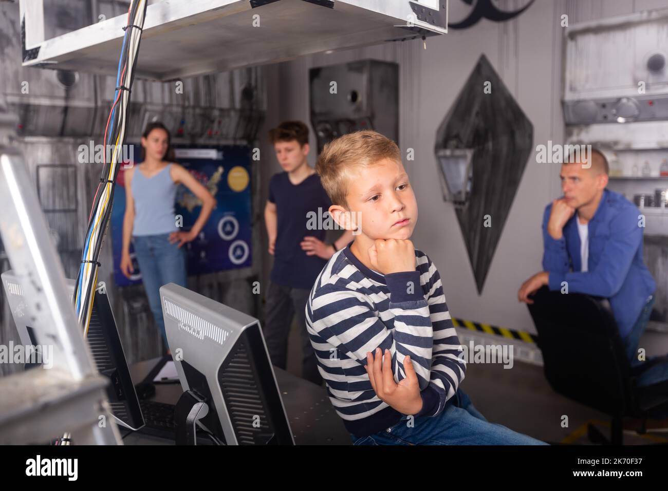 Solving contemplating hi-res stock photography and images - Alamy