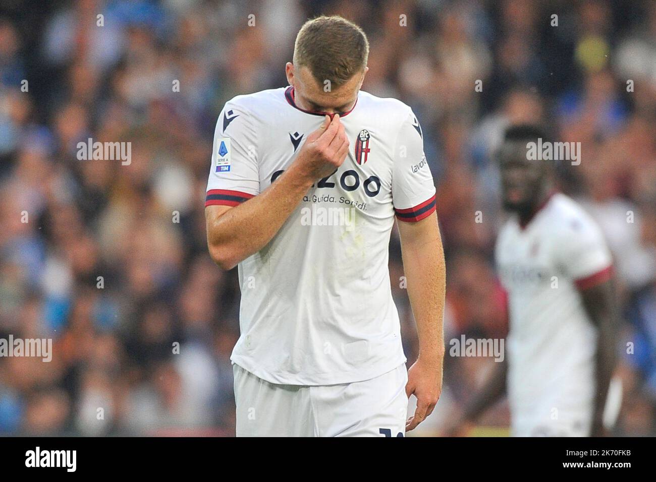 Naples, Italy. 16th Oct, 2022. Lewis Ferguson player of Bologna, during ...