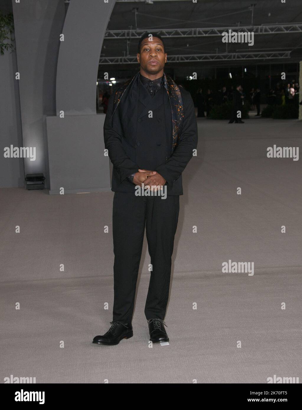 Jonathan Majors attends the 2nd Annual Academy Museum Gala at Academy ...