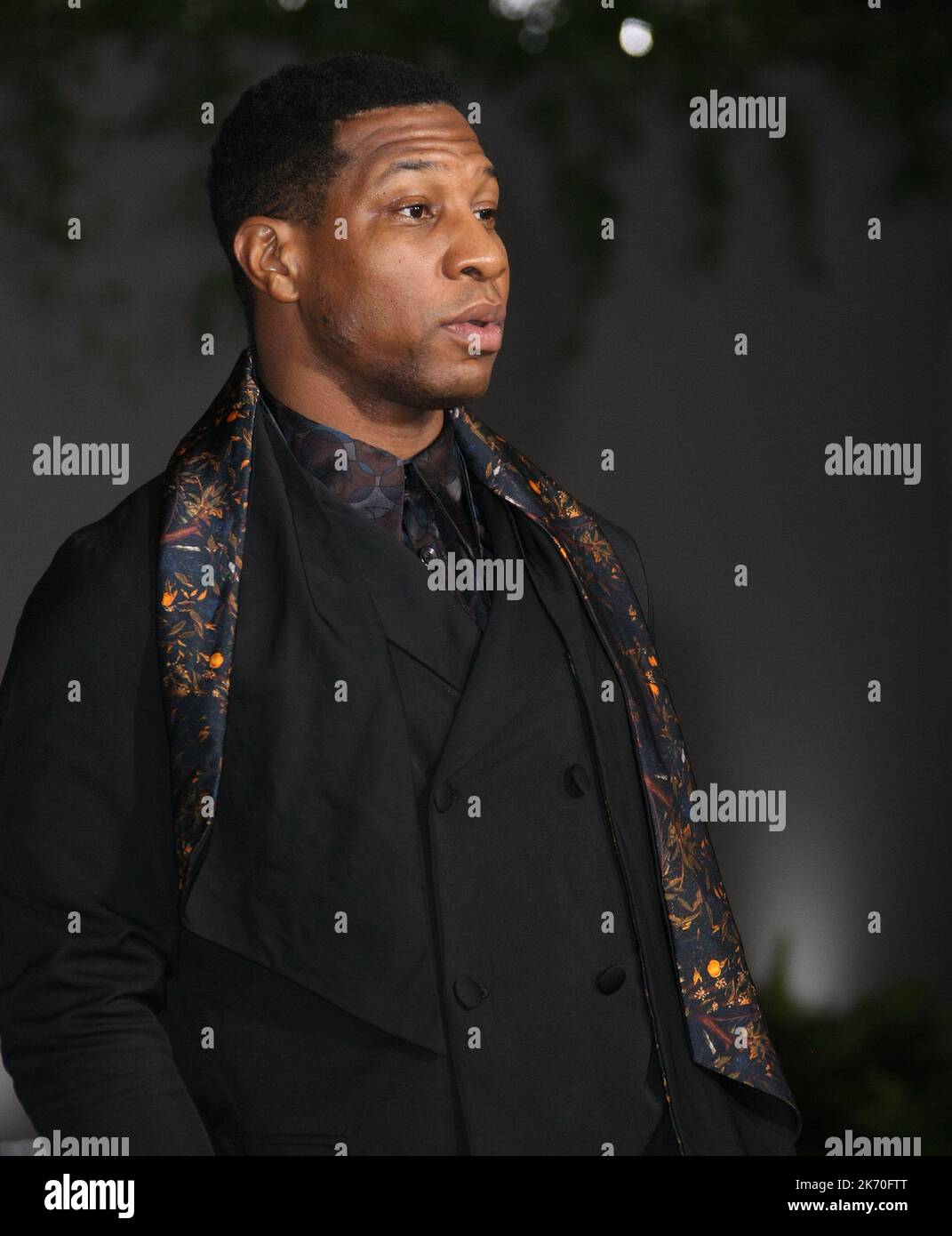 Jonathan Majors attends the 2nd Annual Academy Museum Gala at Academy ...
