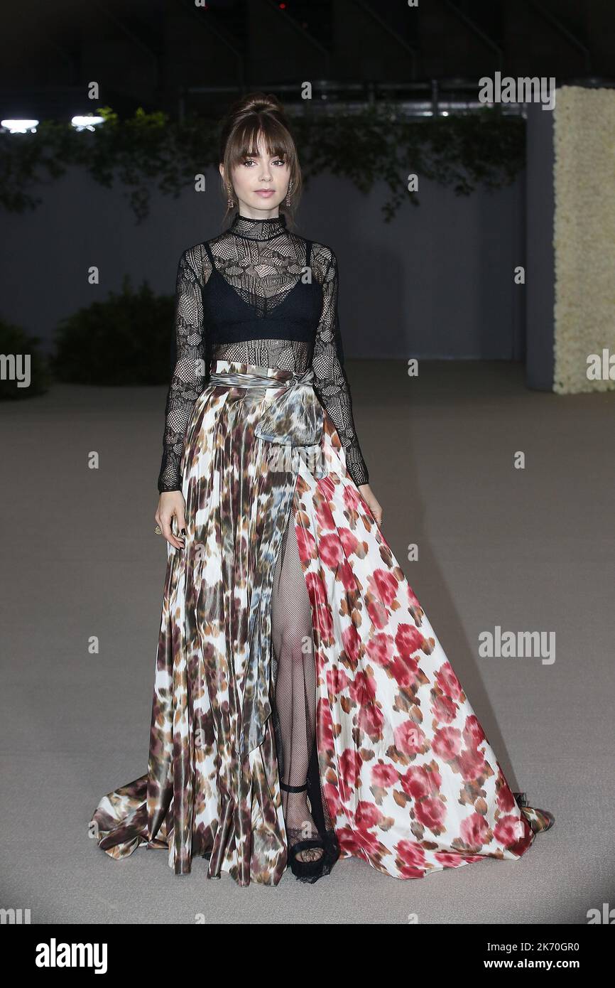 Los Angeles, USA. 15th Oct, 2022. Lily Collins attends the 2nd Annual ...