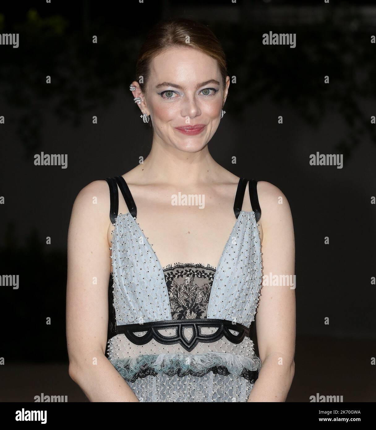 Los Angeles, USA. 15th Oct, 2022. Emma Stone attends the 2nd Annual ...