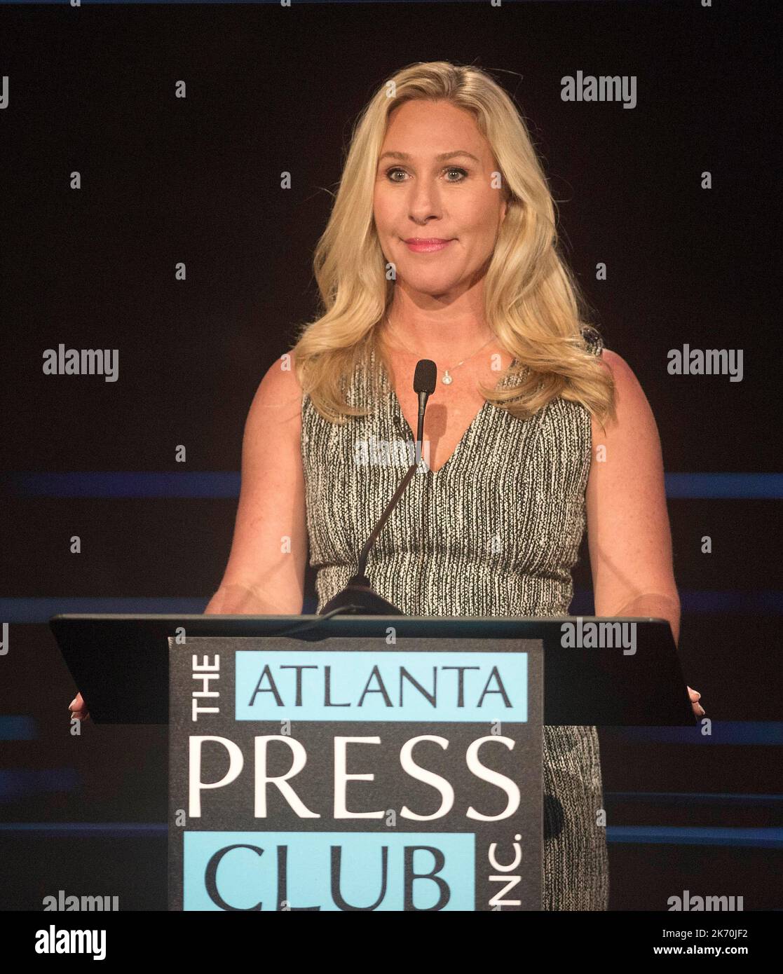 Atlanta, Georgia, USA. 16th Oct, 2022. Representative MARJORIE TAYLOR ...