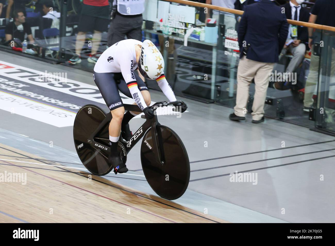 At the vzlodrome national de saint quentin en yvelines hi-res stock ...