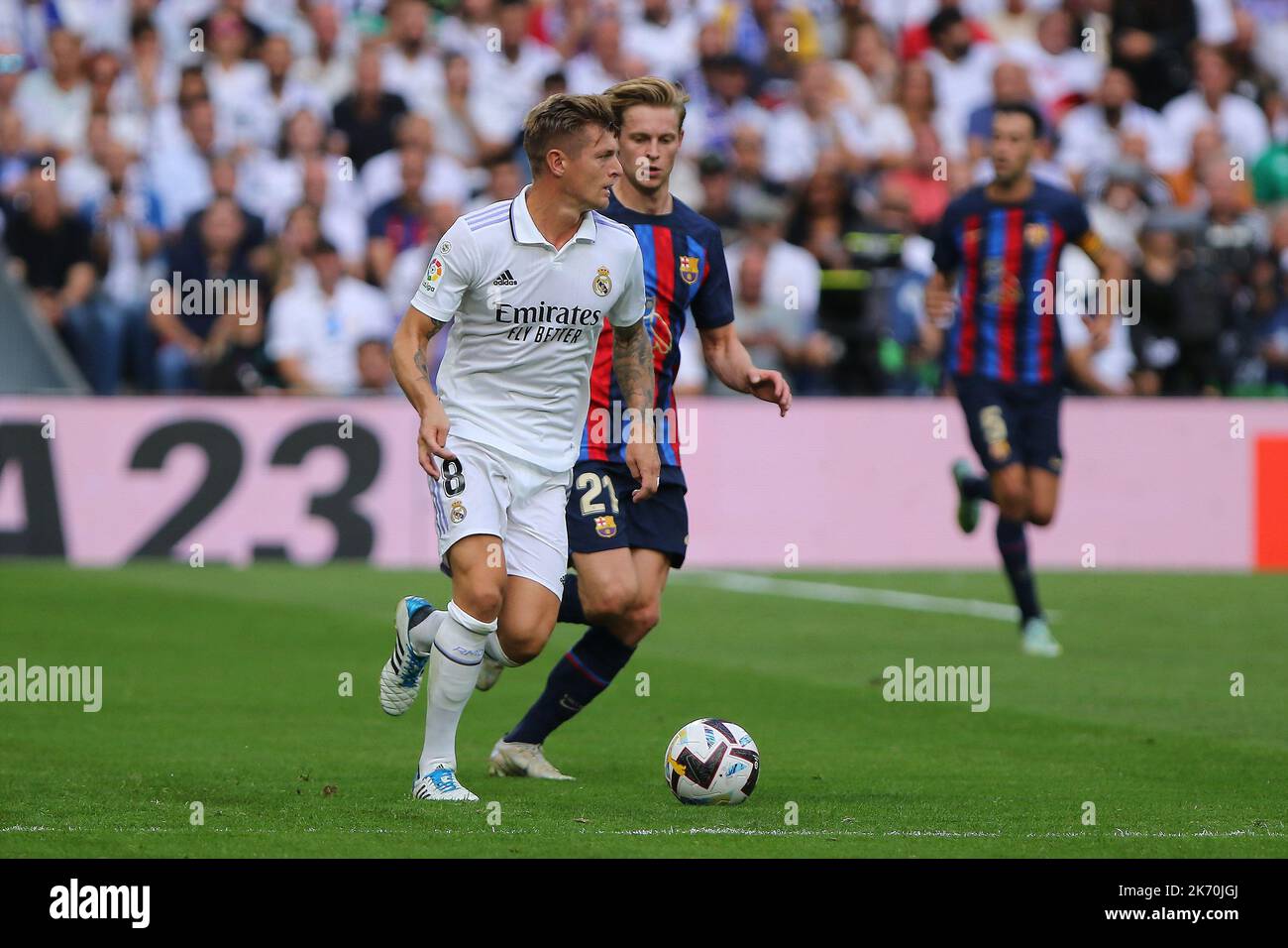 Real Madrid´s Toni Kroos in action during La Liga Match Day 9 between ...