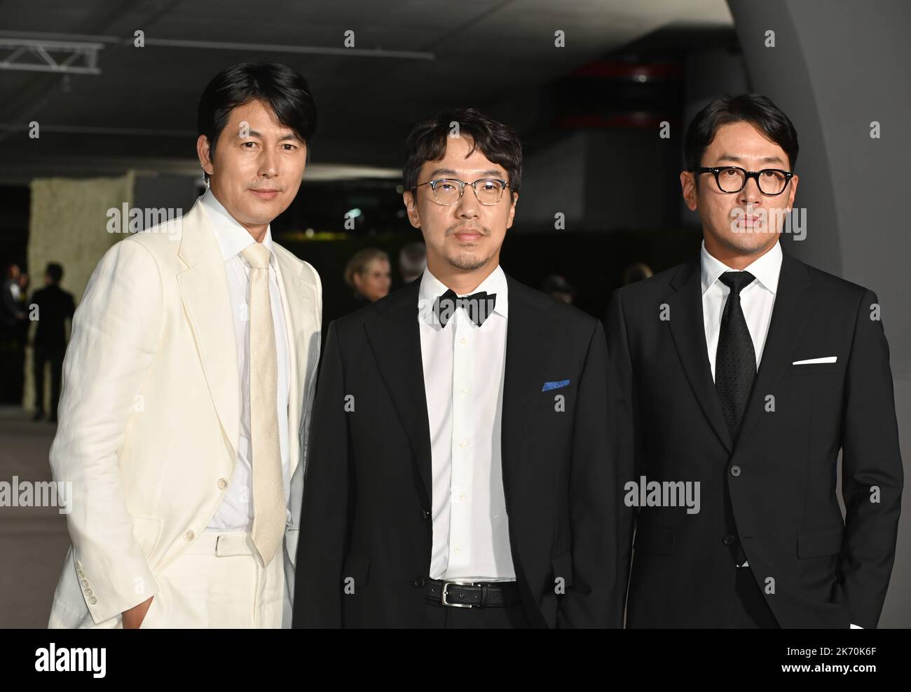 Los Angeles, USA. 15th Oct, 2022. Jung Woo-sung, Jong-bin Yoon & Ha ...