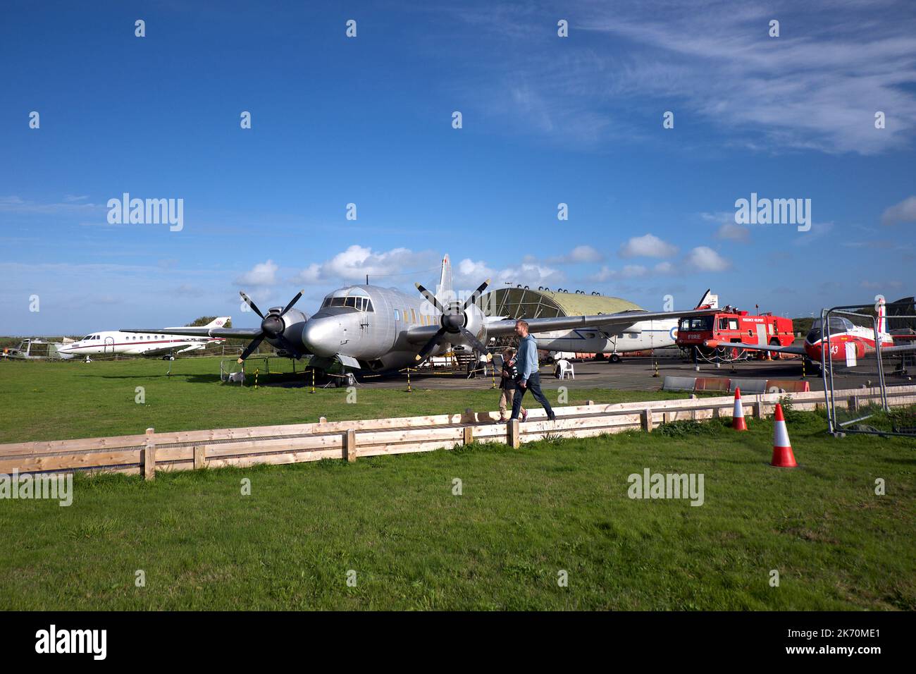 Newquay Cornwall UK 10 16 2022 Cornwall Aviation Centre RAF St Mawgan ...