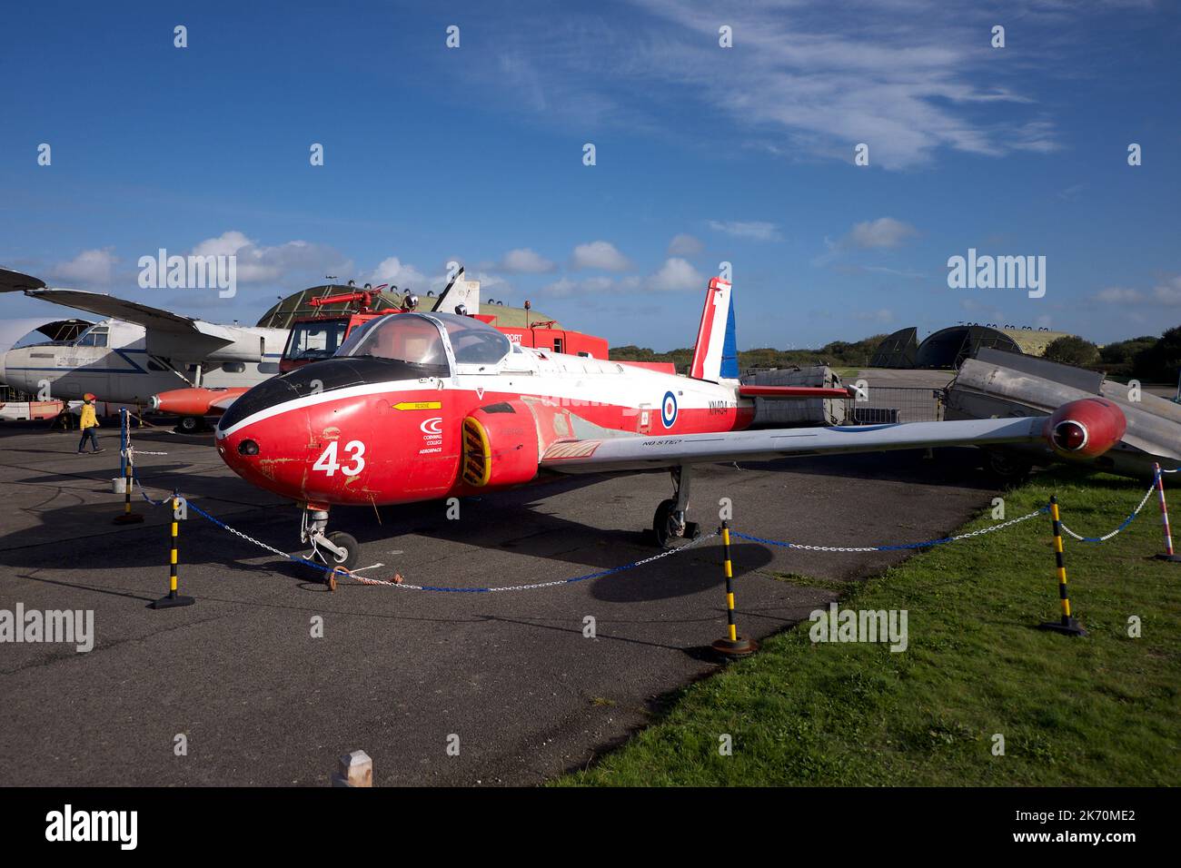 Newquay Cornwall UK 10 16 2022 Cornwall Aviation Centre RAF St Mawgan ...