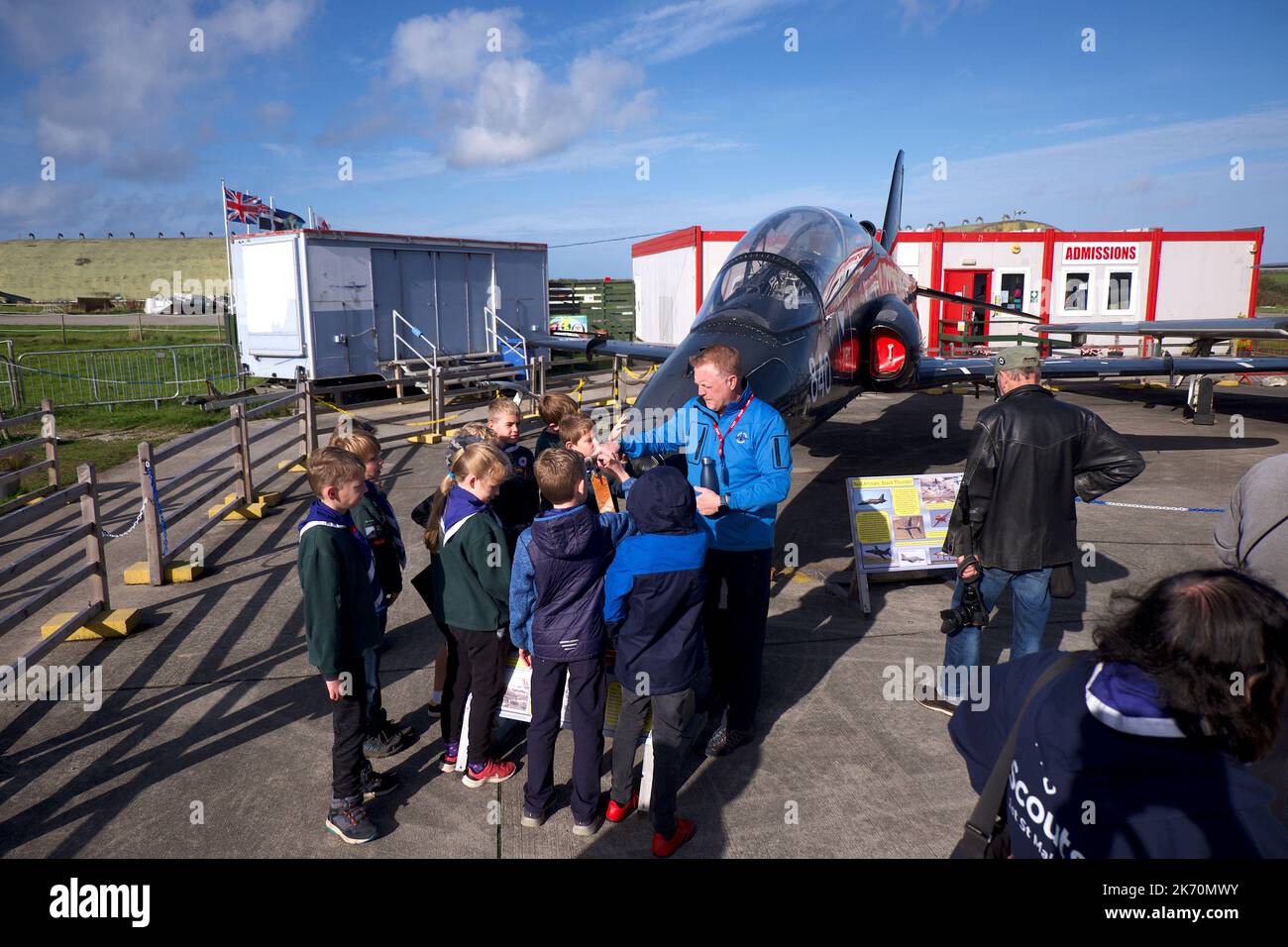 Newquay Cornwall UK 10 16 2022 Cornwall Aviation Centre RAF St Mawgan ...
