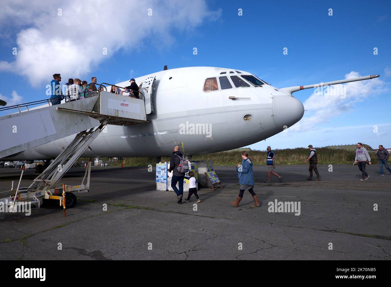 Newquay Cornwall UK 10 16 2022 Cornwall Aviation Centre RAF St Mawgan ...