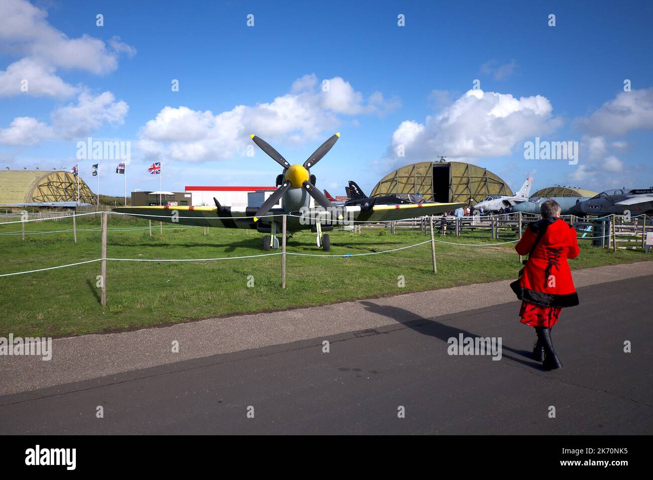 Newquay Cornwall UK 10 16 2022 Cornwall Aviation Centre RAF St Mawgan ...