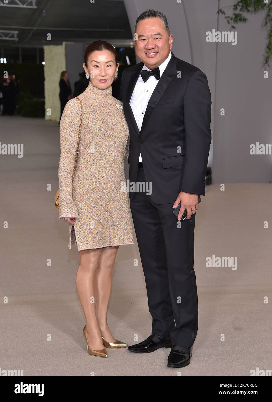 Los Angeles, USA. 15th Oct, 2022. Daniel Chin and Kayo Chin arriving at The Second Annual ...