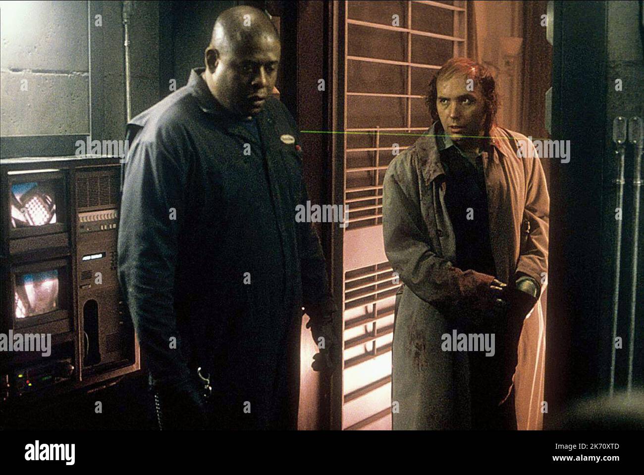 FOREST WHITAKER, DWIGHT YOAKAM, PANIC ROOM, 2002 Stock Photo - Alamy