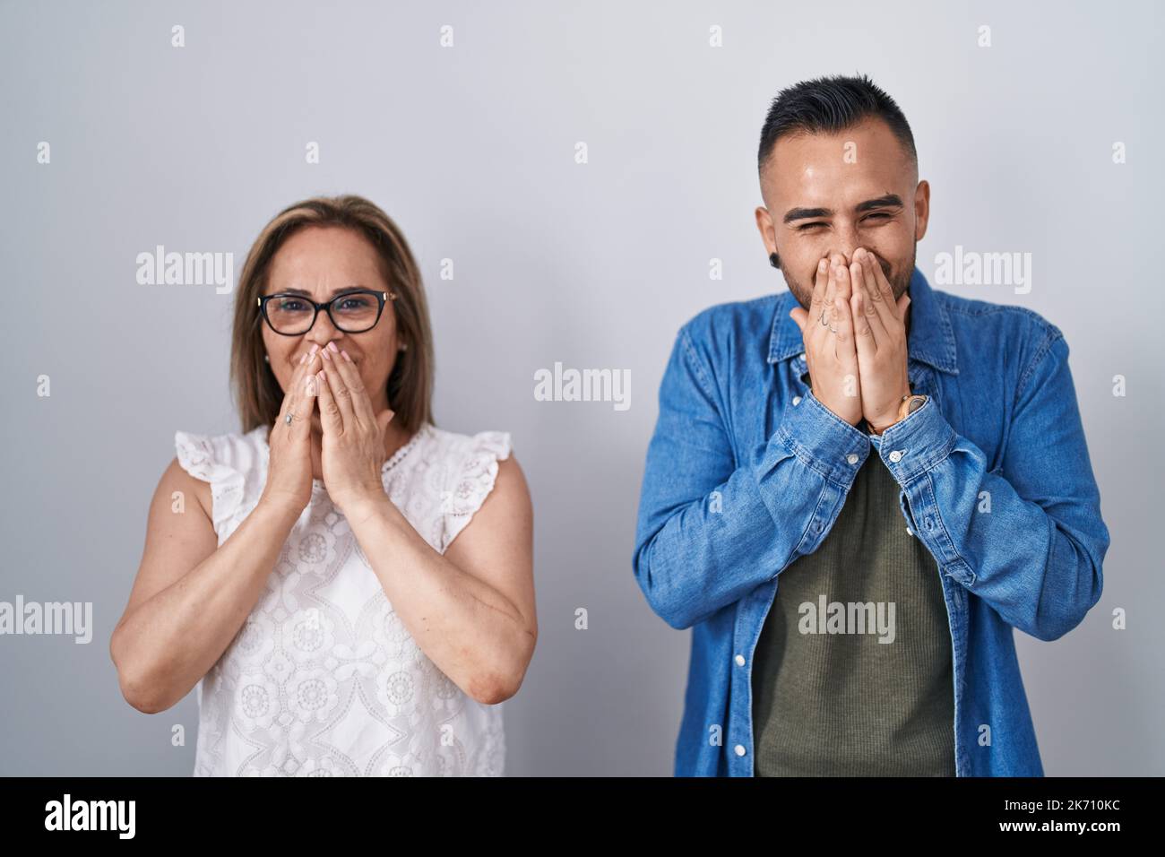 Mother ashamed of son hi-res stock photography and images - Alamy