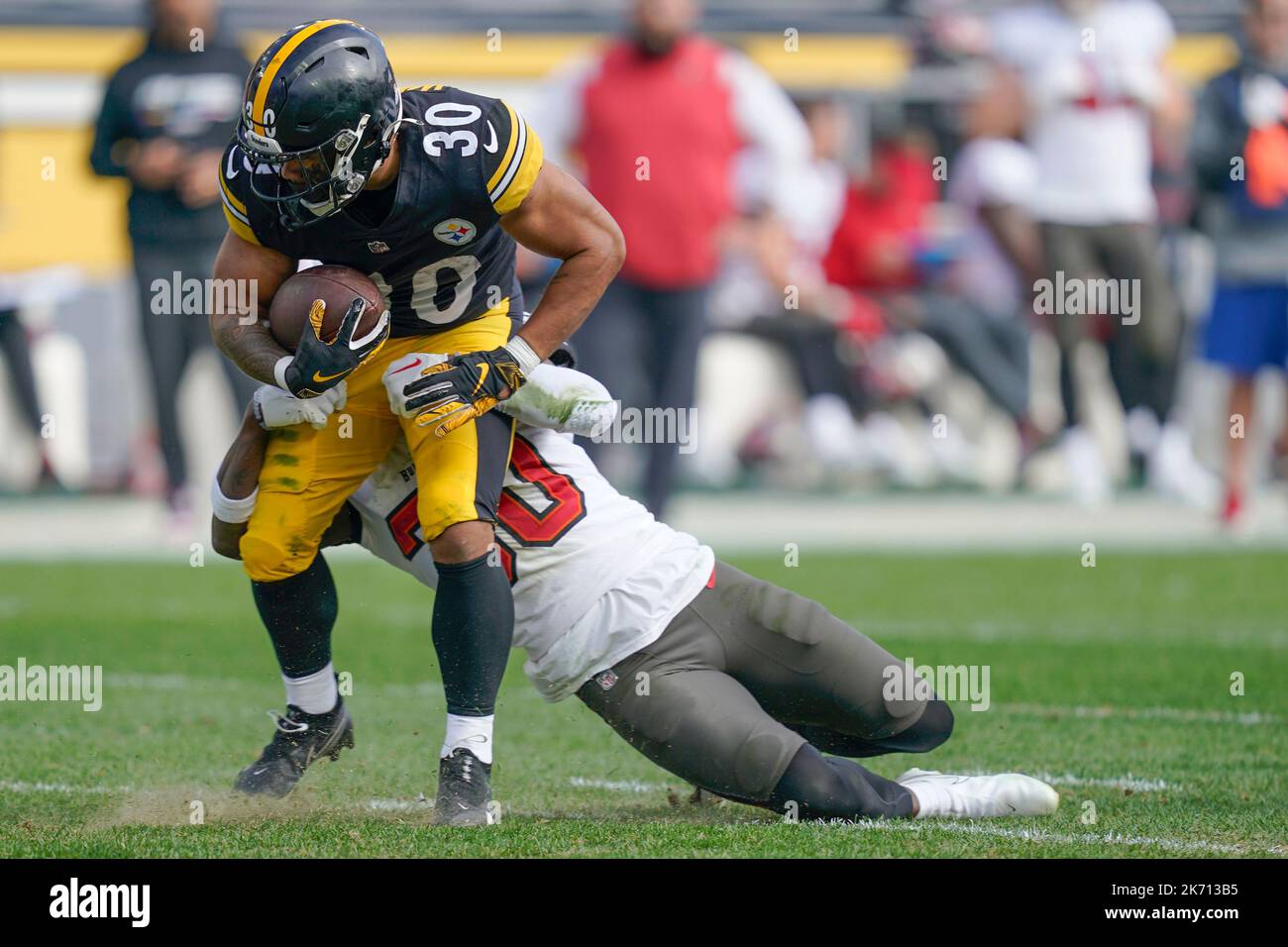 Pittsburgh, Pennsylvania, USA. 16th Oct, 2022. Oct. 16, 2022: Jaylen ...