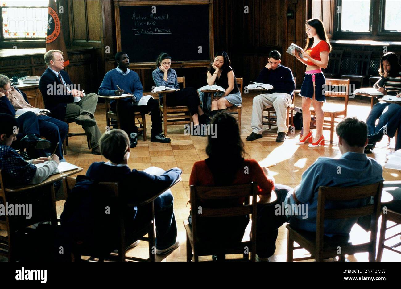 PHILIP SEYMOUR HOFFMAN, ANNA PAQUIN, 25TH HOUR, 2002 Stock Photo - Alamy