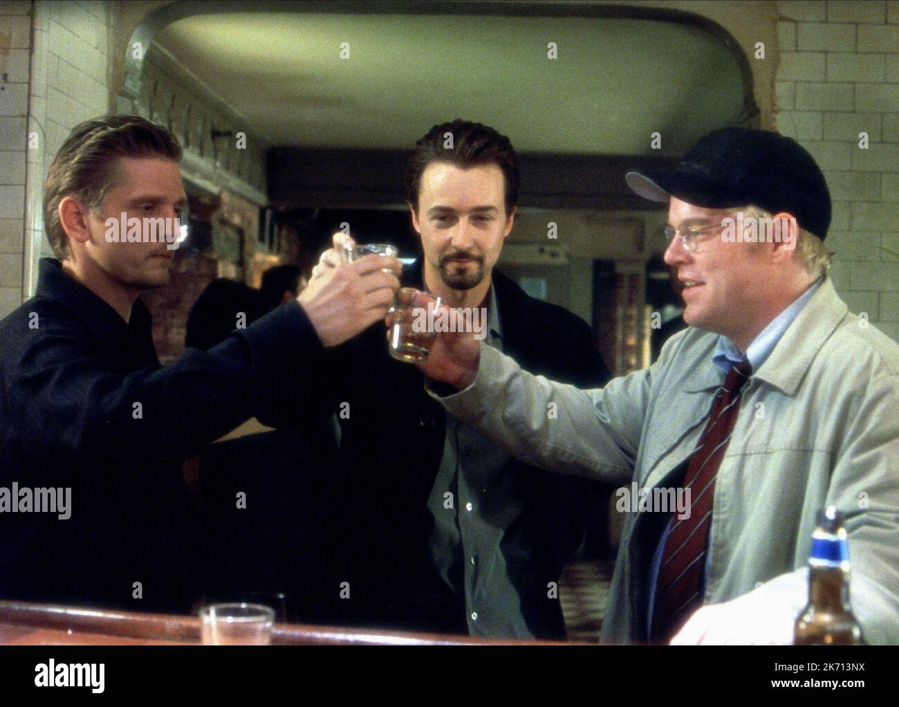 BARRY PEPPER, EDWARD NORTON, PHILIP SEYMOUR HOFFMAN, 25TH HOUR, 2002 ...