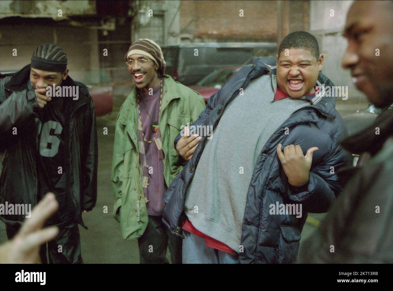 STRIKE, DE'ANGELO WILSON, OMAR BENSON MILLER, 8 MILE, 2002 Stock Photo ...