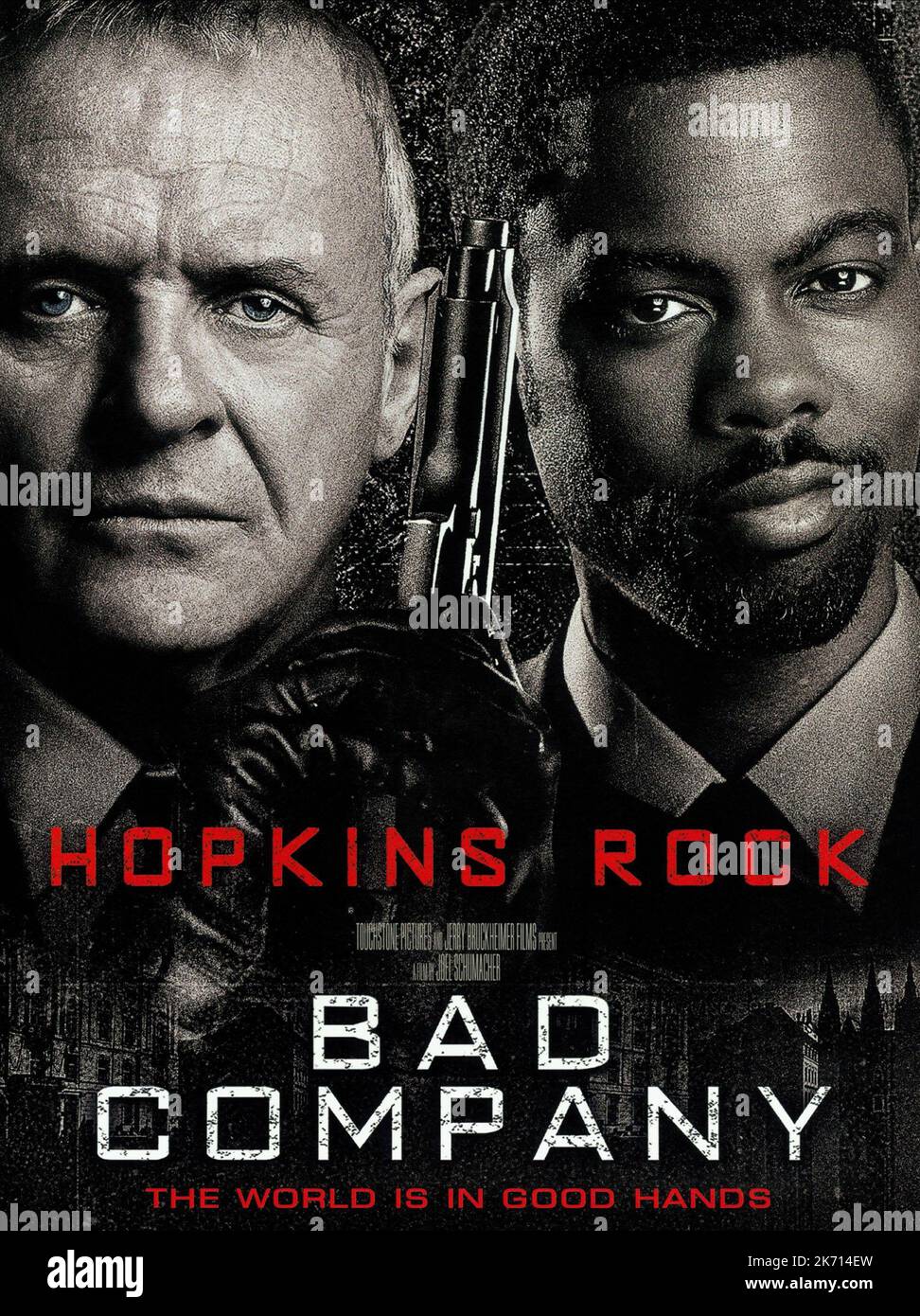 ANTHONY HOPKINS, CHRIS ROCK POSTER, BAD COMPANY, 2002 Stock Photo - Alamy
