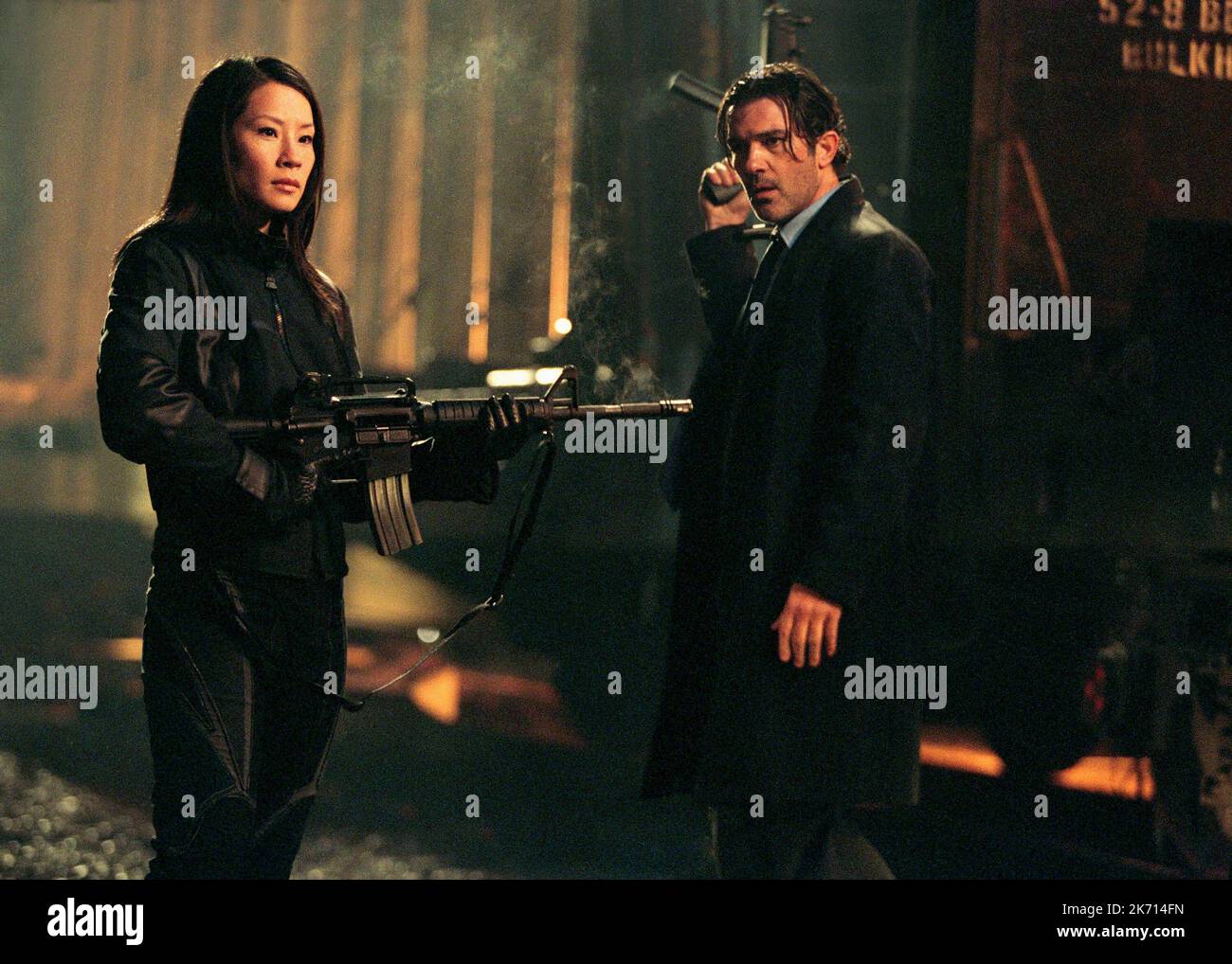 LUCY LIU, ANTONIO BANDERAS, BALLISTIC: ECKS VS. SEVER, 2002 Stock Photo ...