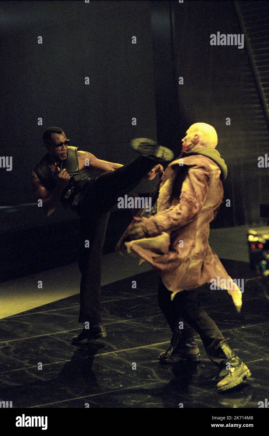 WESLEY SNIPES, LUKE GOSS, BLADE II, 2002 Stock Photo - Alamy