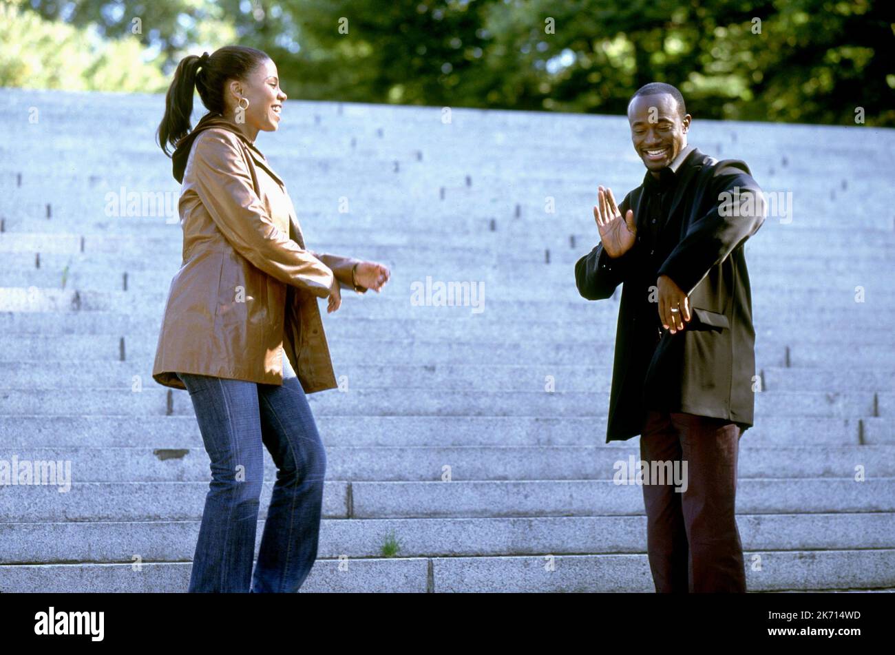 SANAA LATHAN, TAYE DIGGS, BROWN SUGAR, 2002 Stock Photo - Alamy