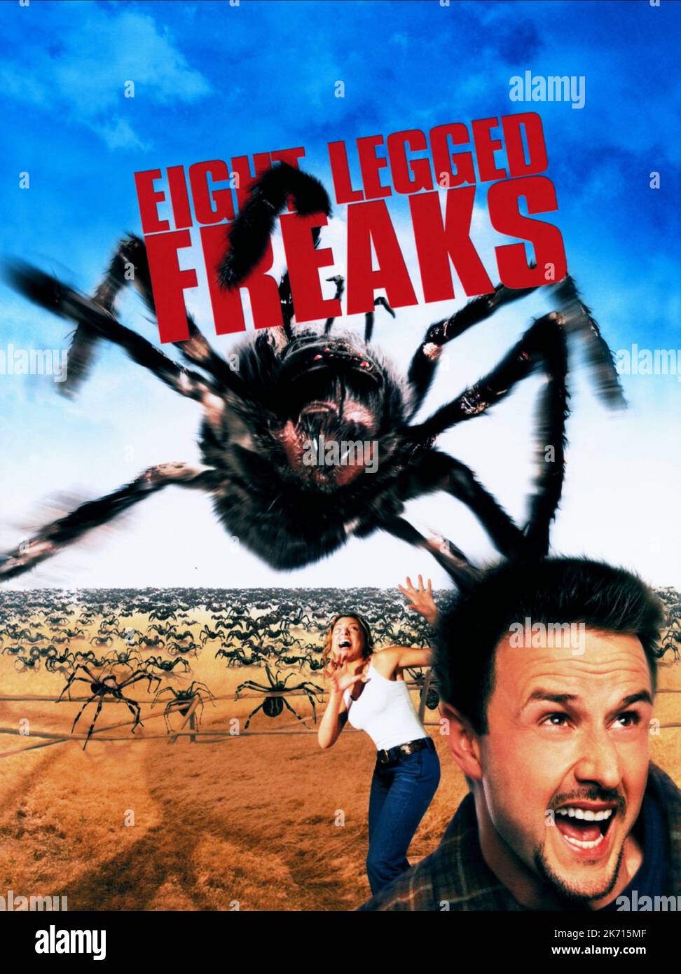 KARI WUHRER, DAVID ARQUETTE, EIGHT LEGGED FREAKS, 2002 Stock Photo - Alamy