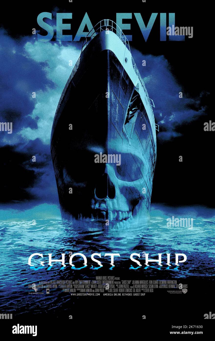 FILM POSTER, GHOST SHIP, 2002 Stock Photo - Alamy