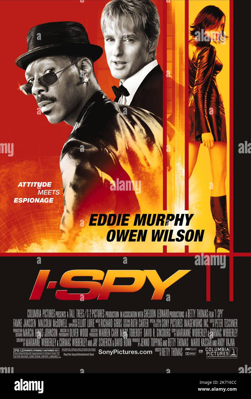 Eddie murphy famke janssen spy hi-res stock photography and images - Alamy