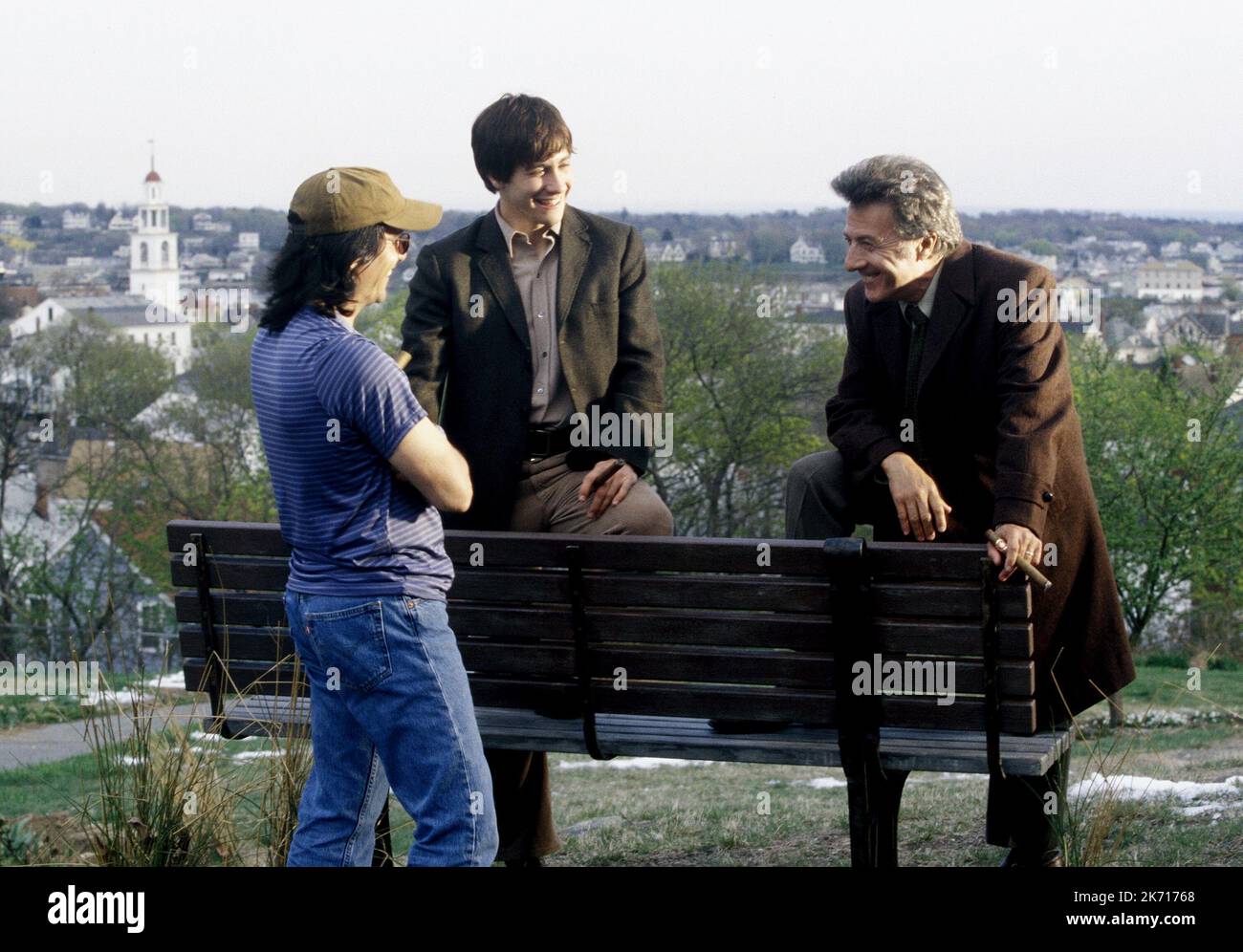 BRAD SILBERLING, JAKE GYLLENHALL, DUSTIN HOFFMAN, MOONLIGHT MILE, 2002 ...