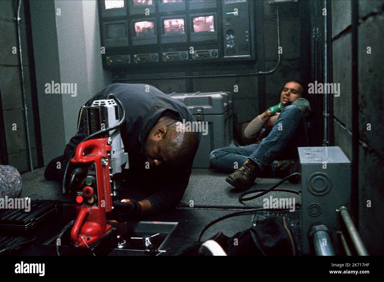 FOREST WHITAKER, DWIGHT YOAKAM, PANIC ROOM, 2002 Stock Photo - Alamy
