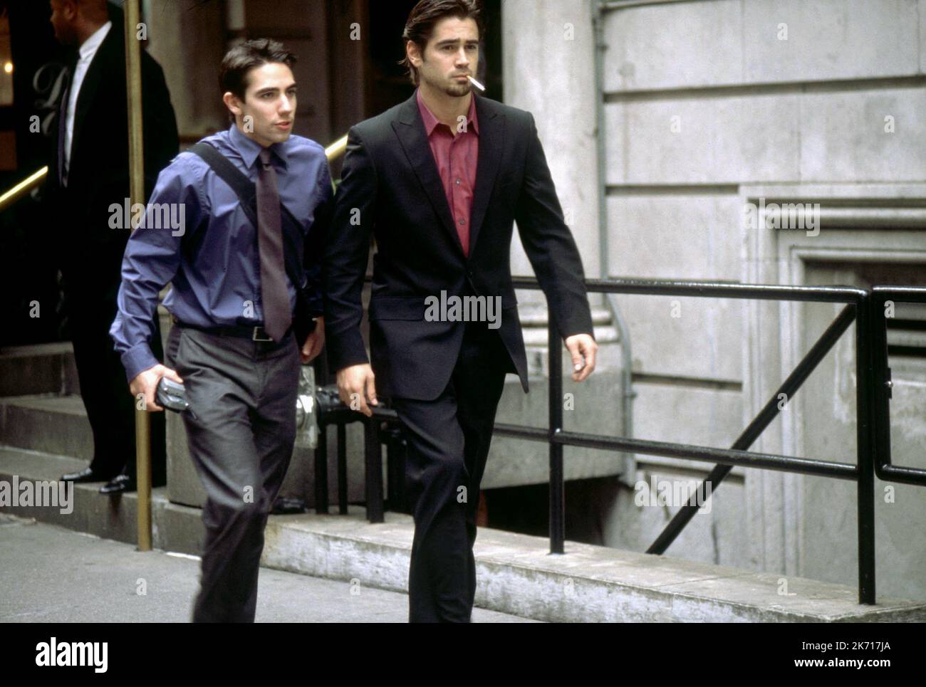 KEITH NOBBS, COLIN FARRELL, PHONE BOOTH, 2002 Stock Photo - Alamy