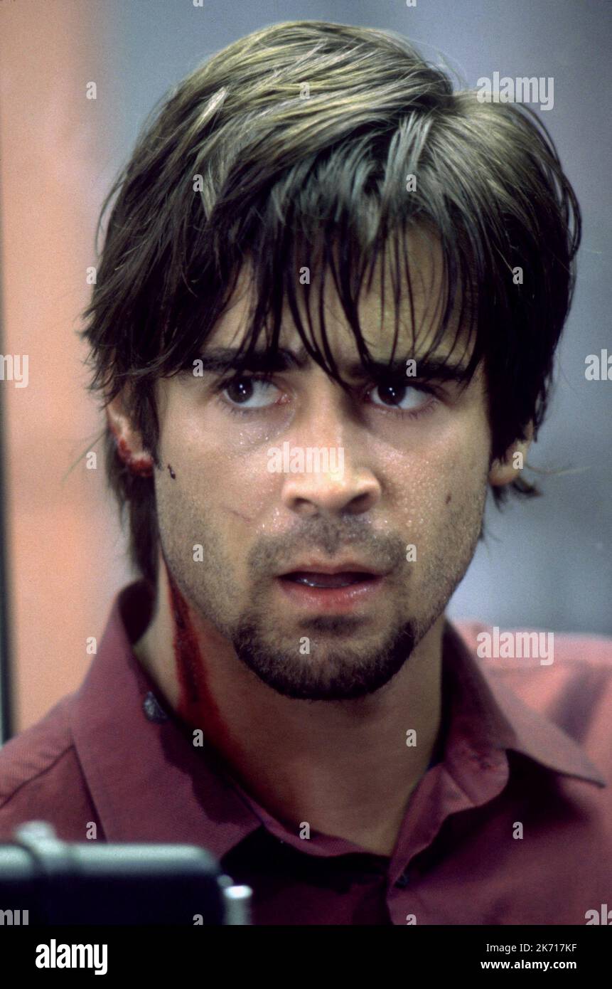 COLIN FARRELL, PHONE BOOTH, 2002 Stock Photo - Alamy