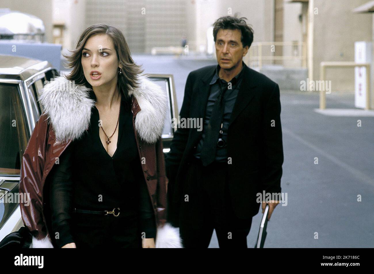 Simone winona ryder al pacino 2002 hi-res stock photography and images ...