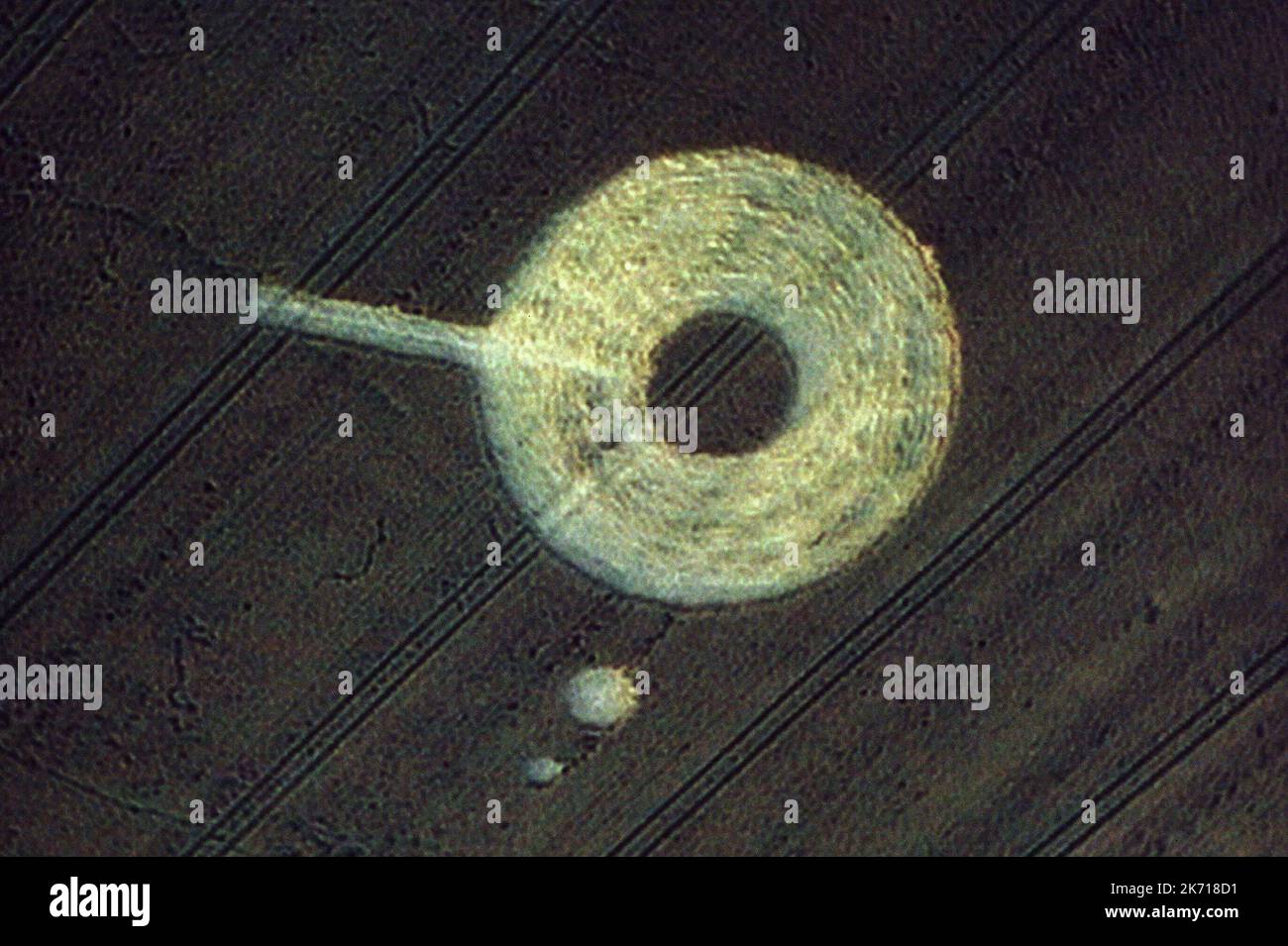 CROP CIRCLE, SIGNS, 2002 Stock Photo - Alamy