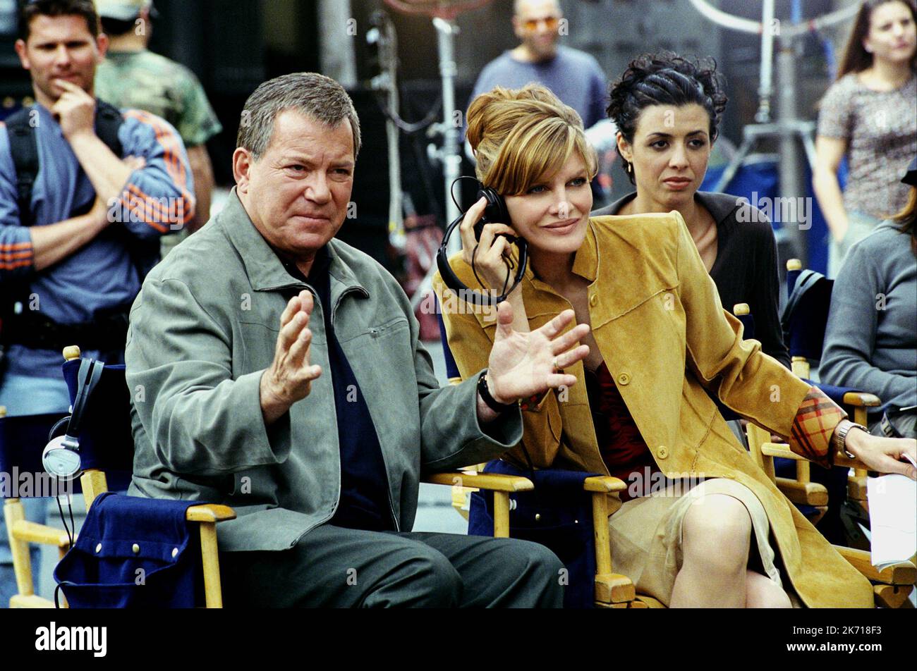 WILLIAM SHATNER, RENE RUSSO, SHOWTIME, 2002 Stock Photo - Alamy