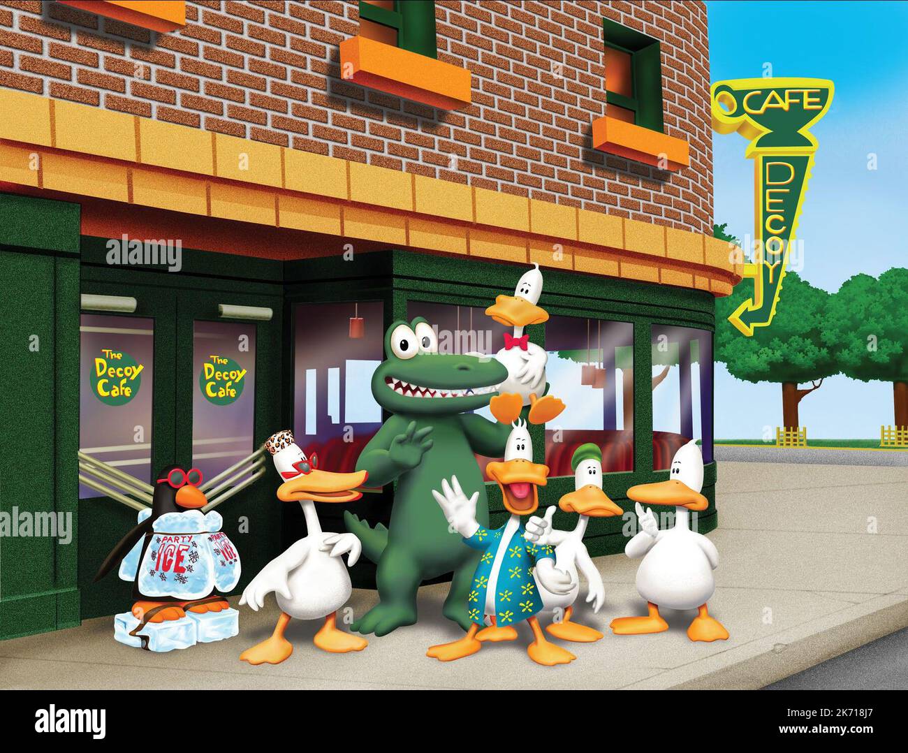 ALDO,BILL,FRIENDS, SITTING DUCKS, 2002 Stock Photo - Alamy