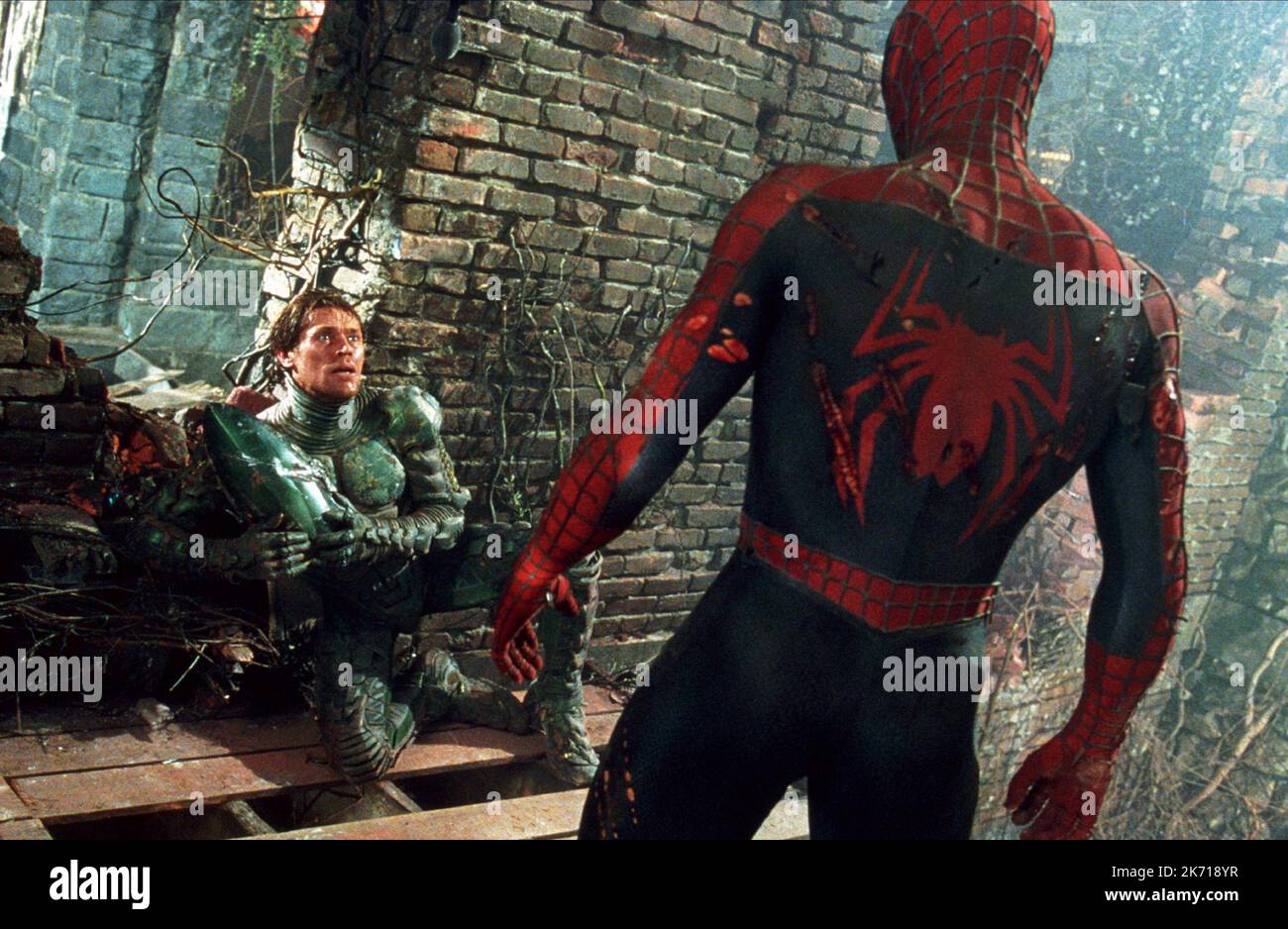 Willem Dafoe & Tobey Maguire Film: Spider-Man; Spiderman (USA 2002 ...