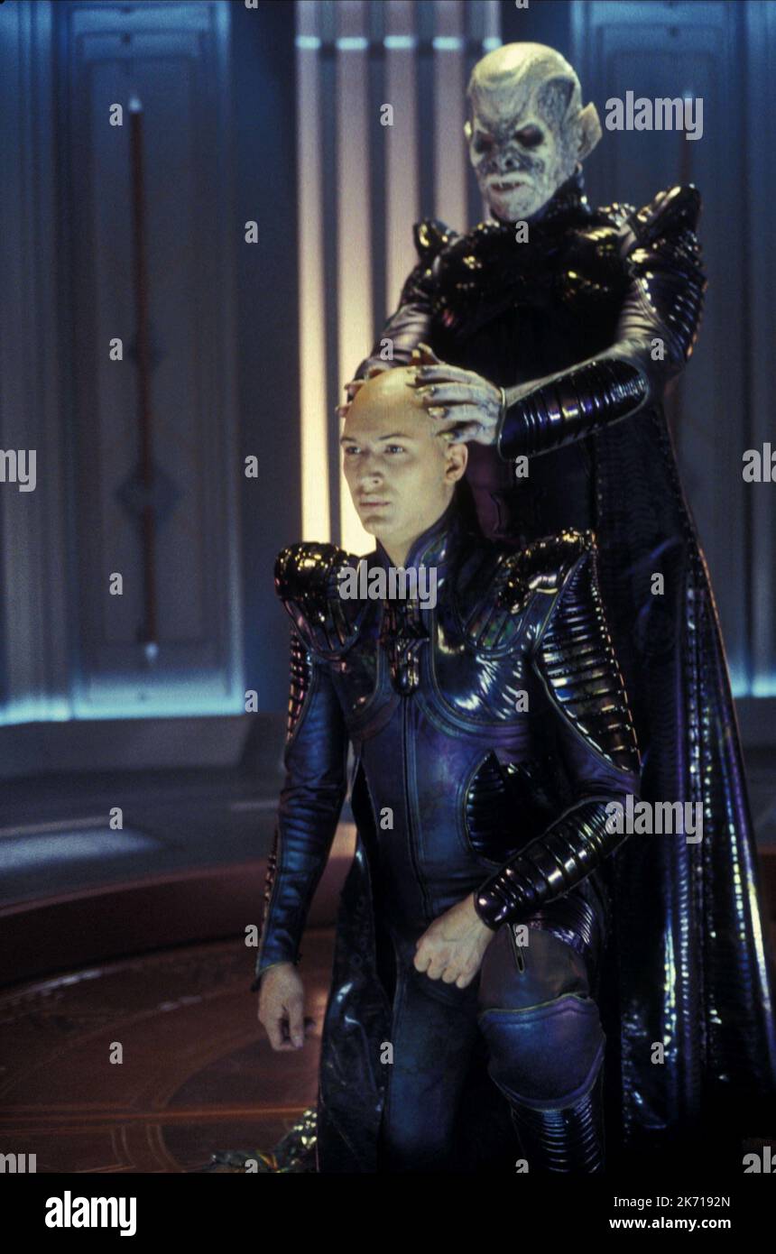 TOM HARDY, RON PERLMAN, STAR TREK: NEMESIS, 2002 Stock Photo - Alamy