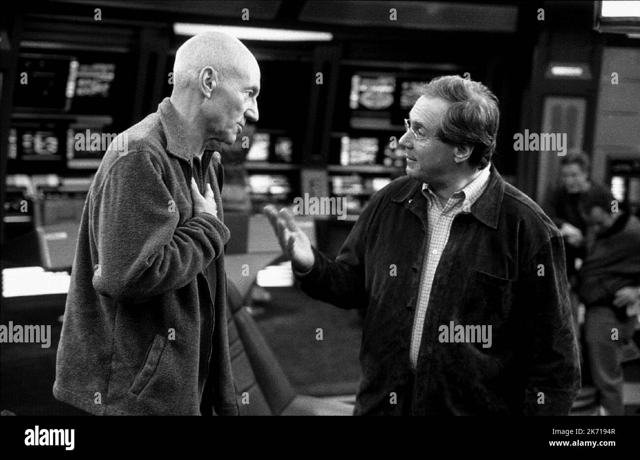 PATRICK STEWART, RICK BERMAN, STAR TREK: NEMESIS, 2002 Stock Photo - Alamy