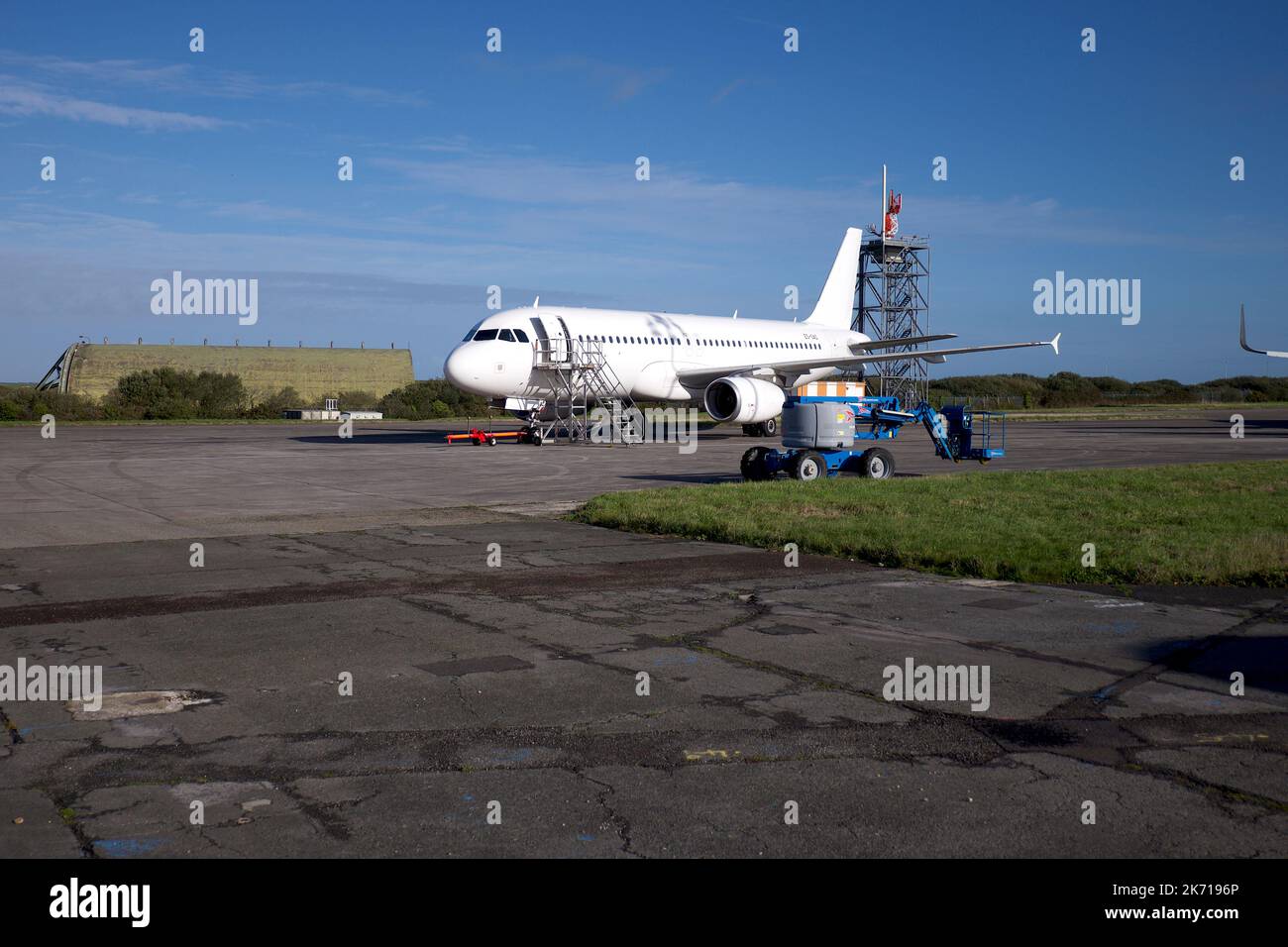 Newquay Cornwall UK 10 16 2022 RAF St Mawgan Jet Park Stock Photo - Alamy