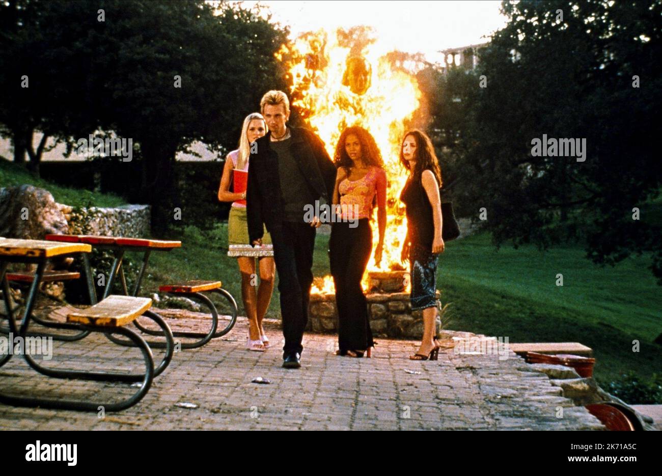 SUNNY MABREY, DJ QUALLS, JOY HADNOTT, ELIZA DUSHKU, THE NEW GUY, 2002 ...