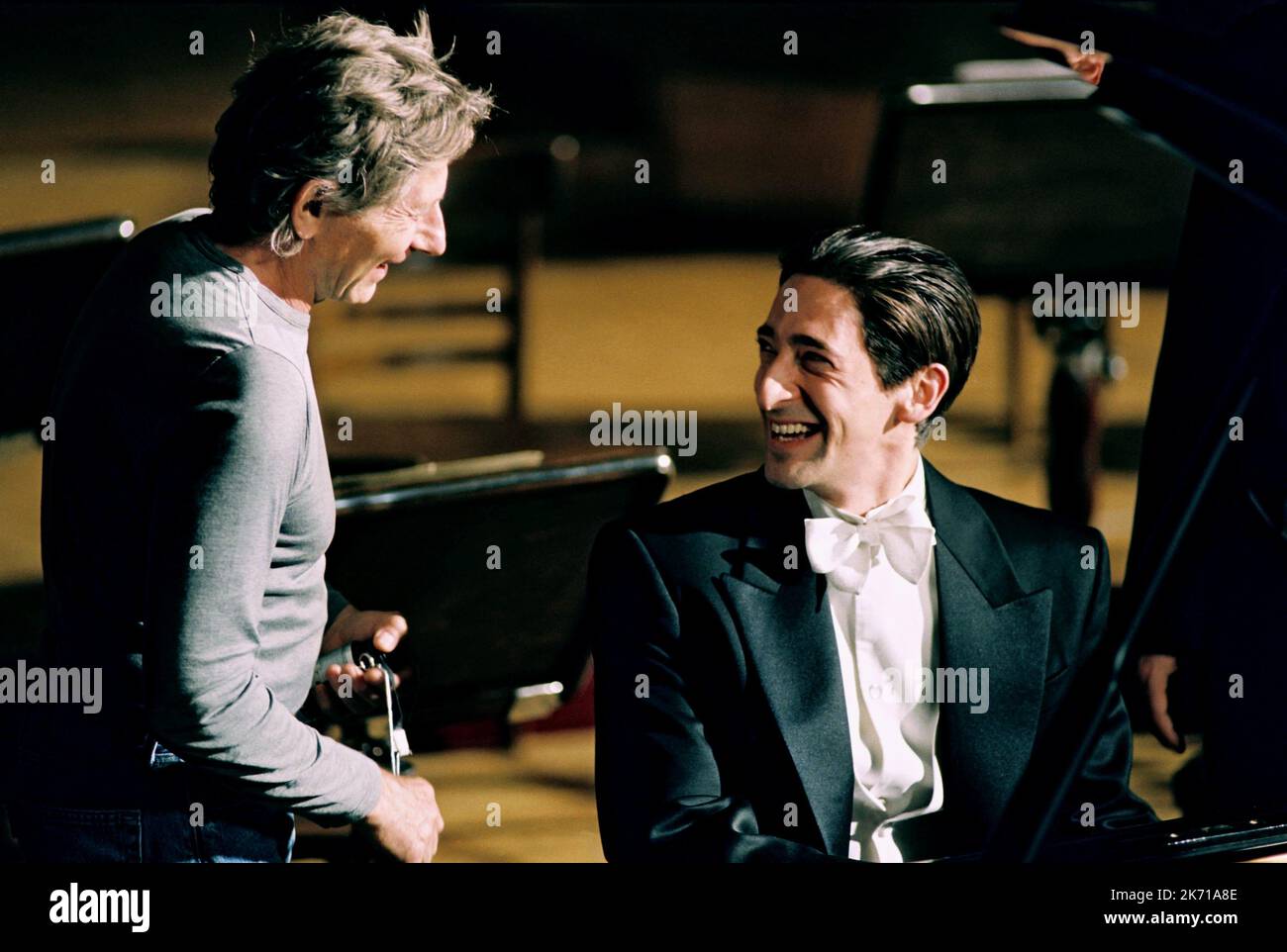 ROMAN POLANSKI, ADRIEN BRODY, THE PIANIST, 2002 Stock Photo - Alamy