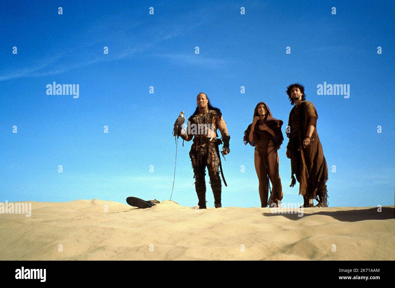 DWAYNE JOHNSON, THE SCORPION KING, 2002 Stock Photo - Alamy