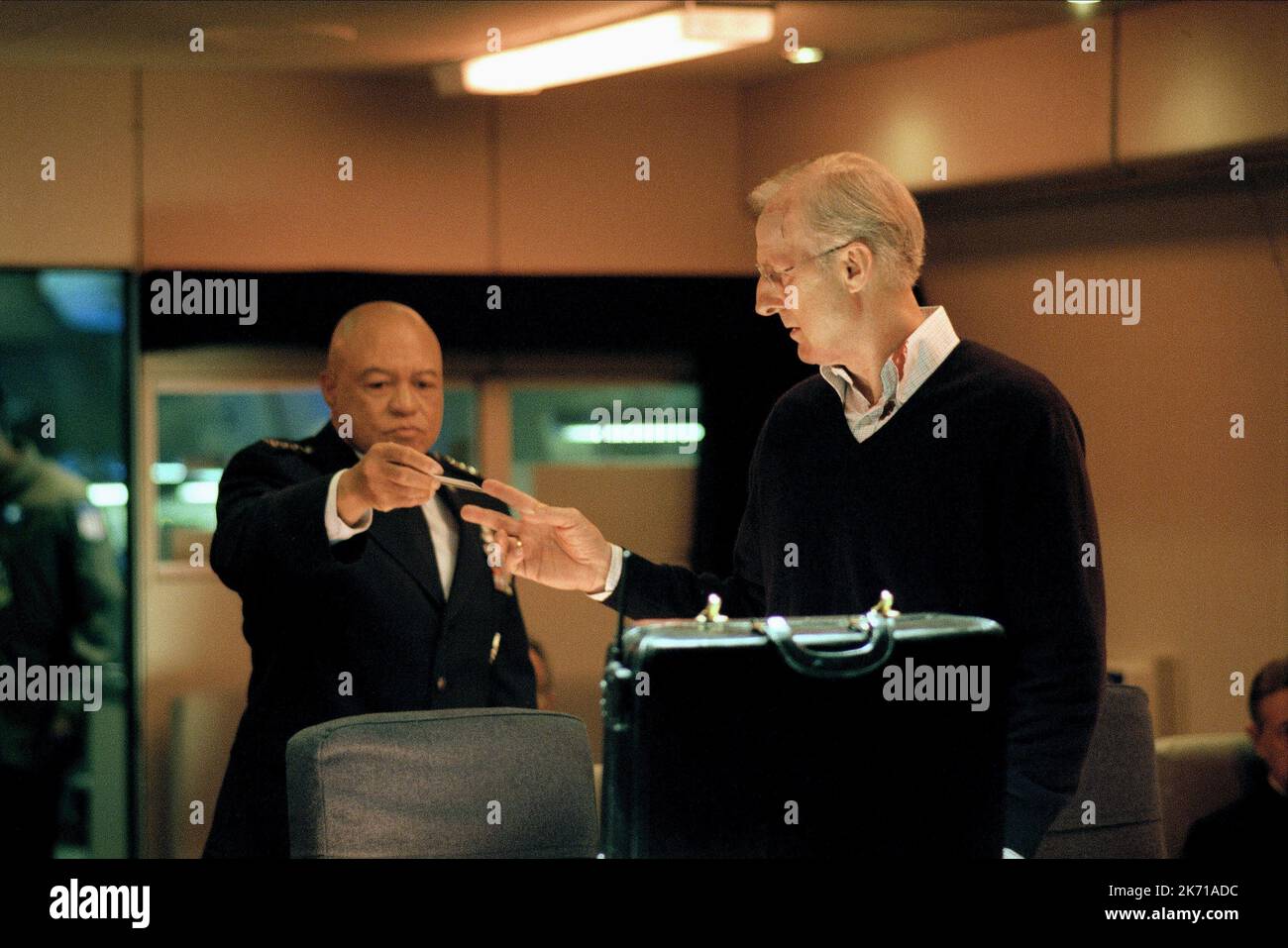 JOHN BEASLEY, JAMES CROMWELL, THE SUM OF ALL FEARS, 2002 Stock Photo ...